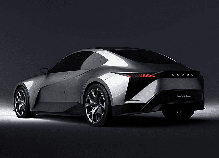 The Electric Lexus sedan